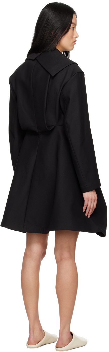 Issey Miyake Black Torso Coat Issey Miyake Men