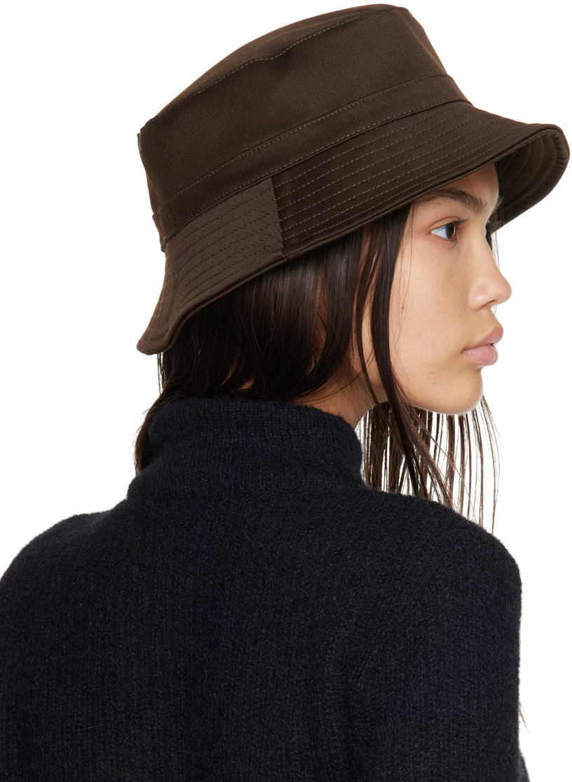 Our Legacy Brown Pearl Bucket Hat Our Legacy