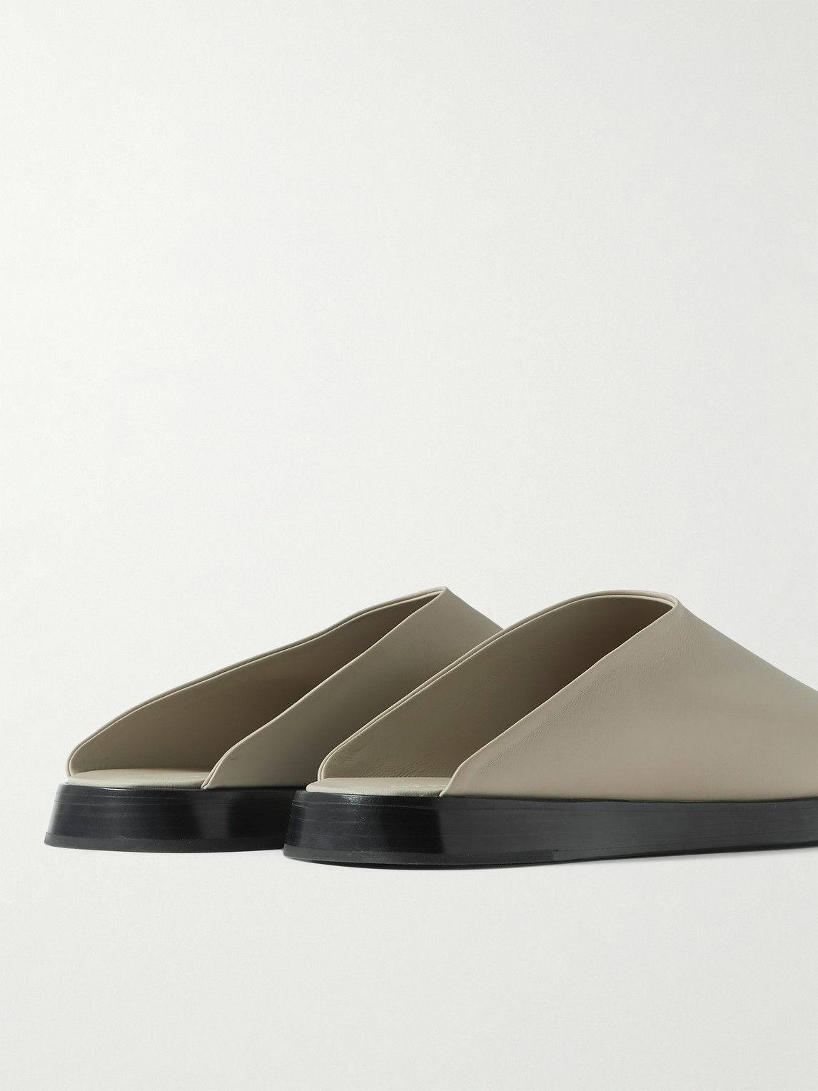 Fear of God - Leather Mules - Brown Fear Of God