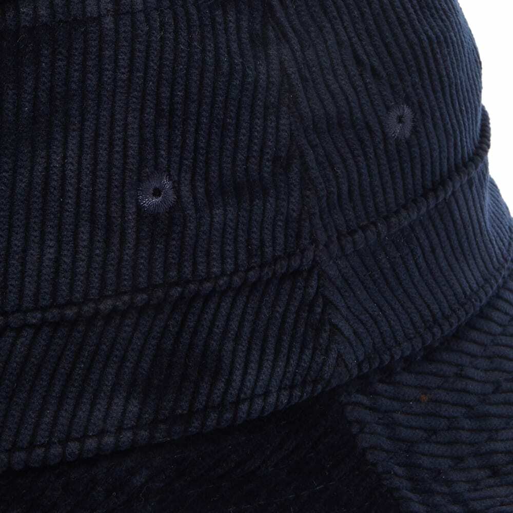 Universal Works Men's Corduroy Bucket Hat in Navy Universal Works