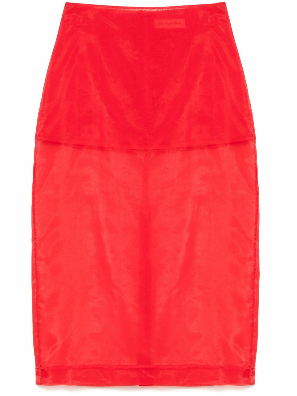 The Frankie Shop Red Peri Skirt The Frankie Shop