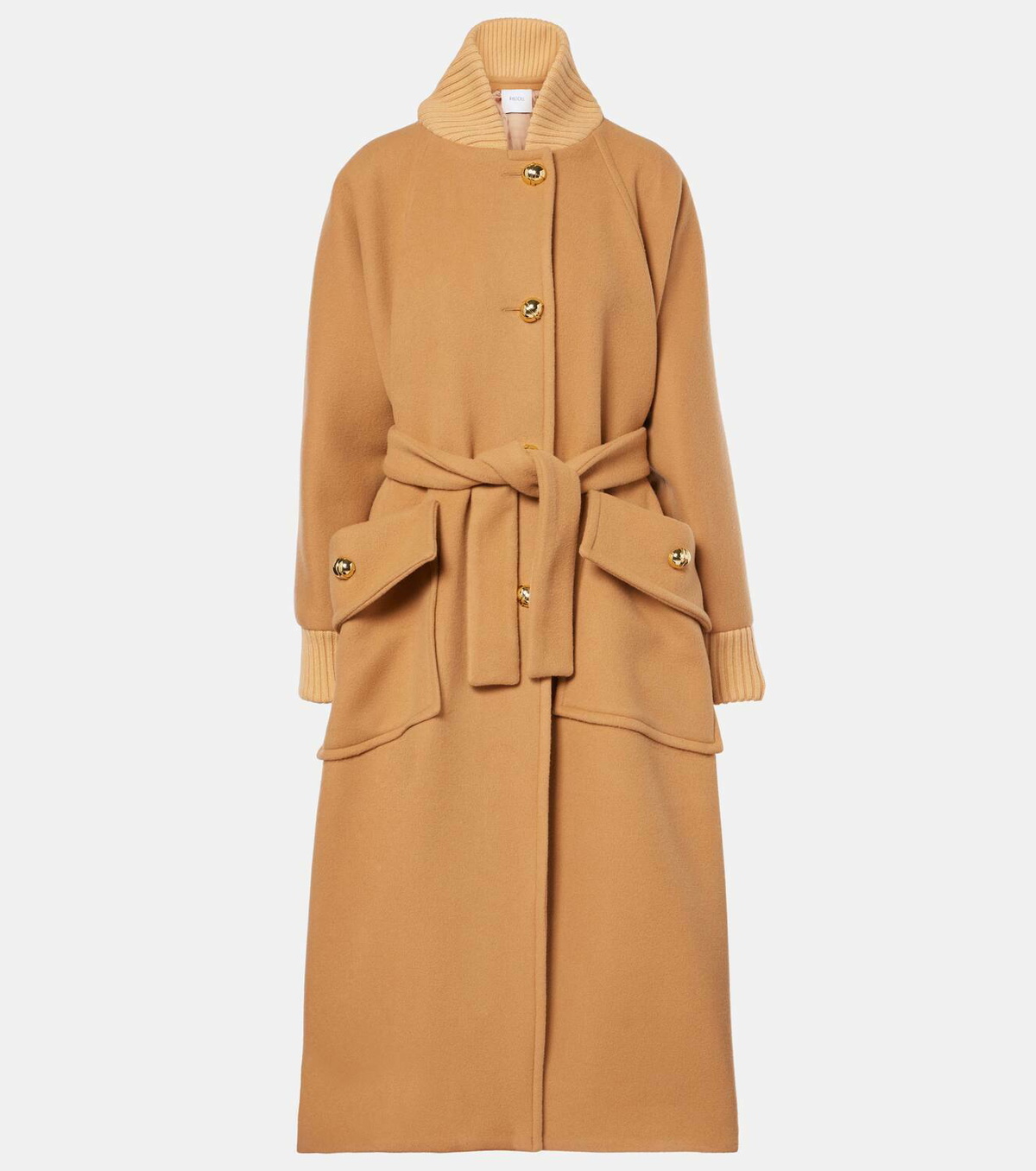 Patou Oversized wool-blend coat Patou