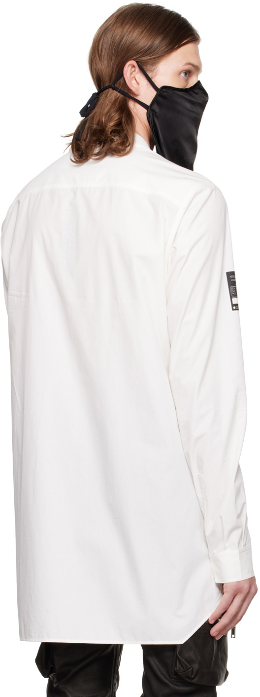 Rick Owens Black Long Face Mask Rick Owens