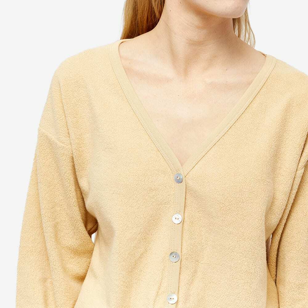 DONNI. Women's Brushed Terry Cardigan in Oat DONNI.