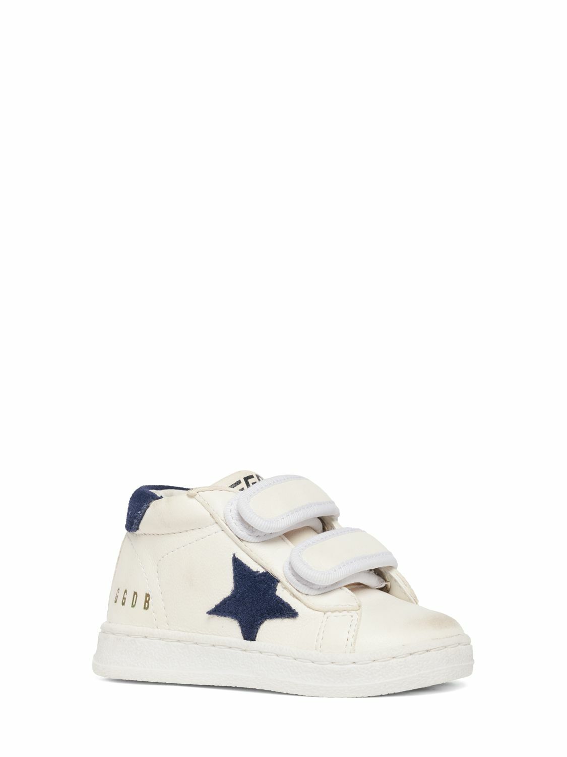 GOLDEN GOOSE June Leather Strap Sneakers Golden Goose Deluxe Brand