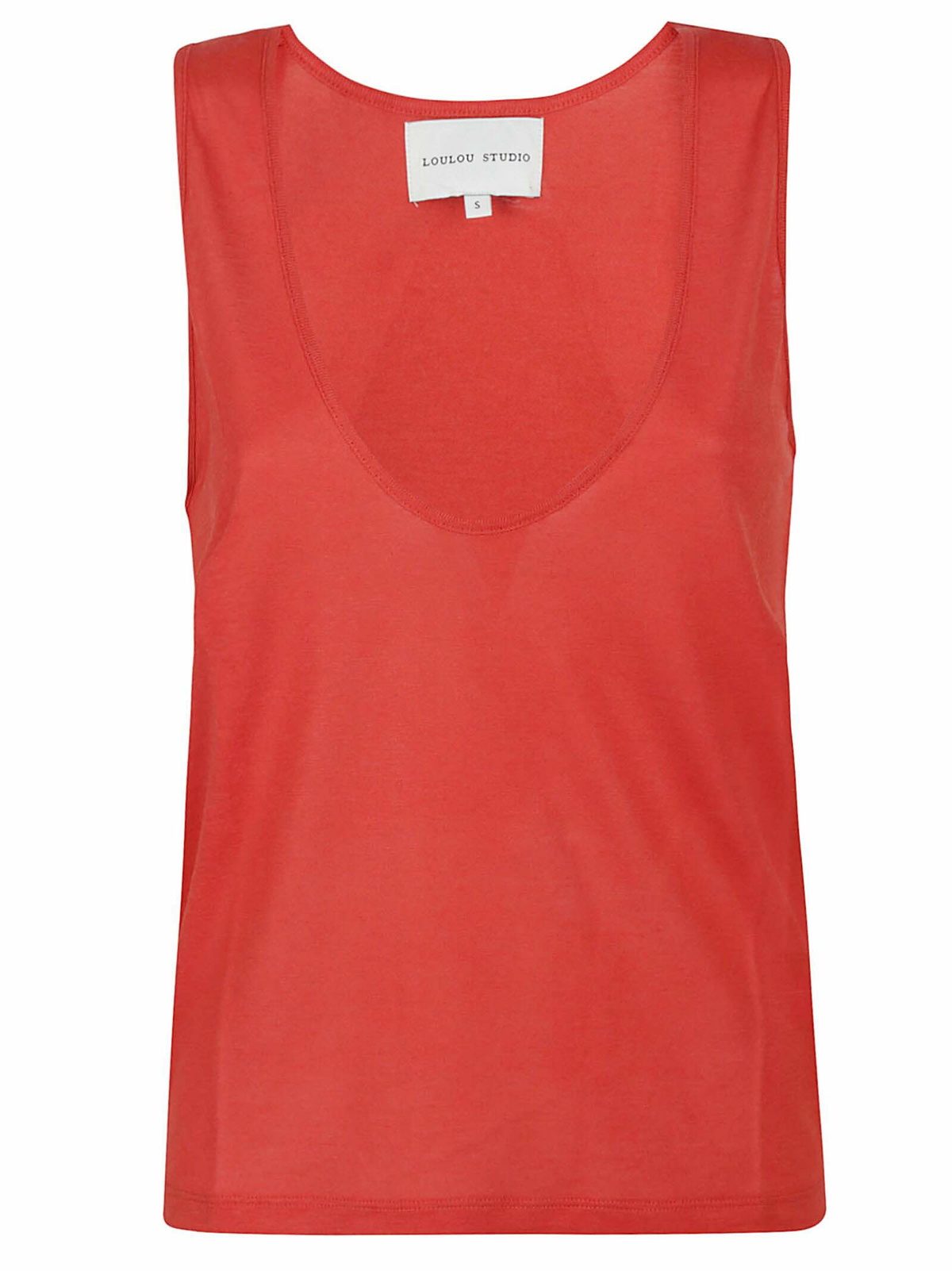 Loulou Studio Albia Plunging Tank Top Loulou Studio