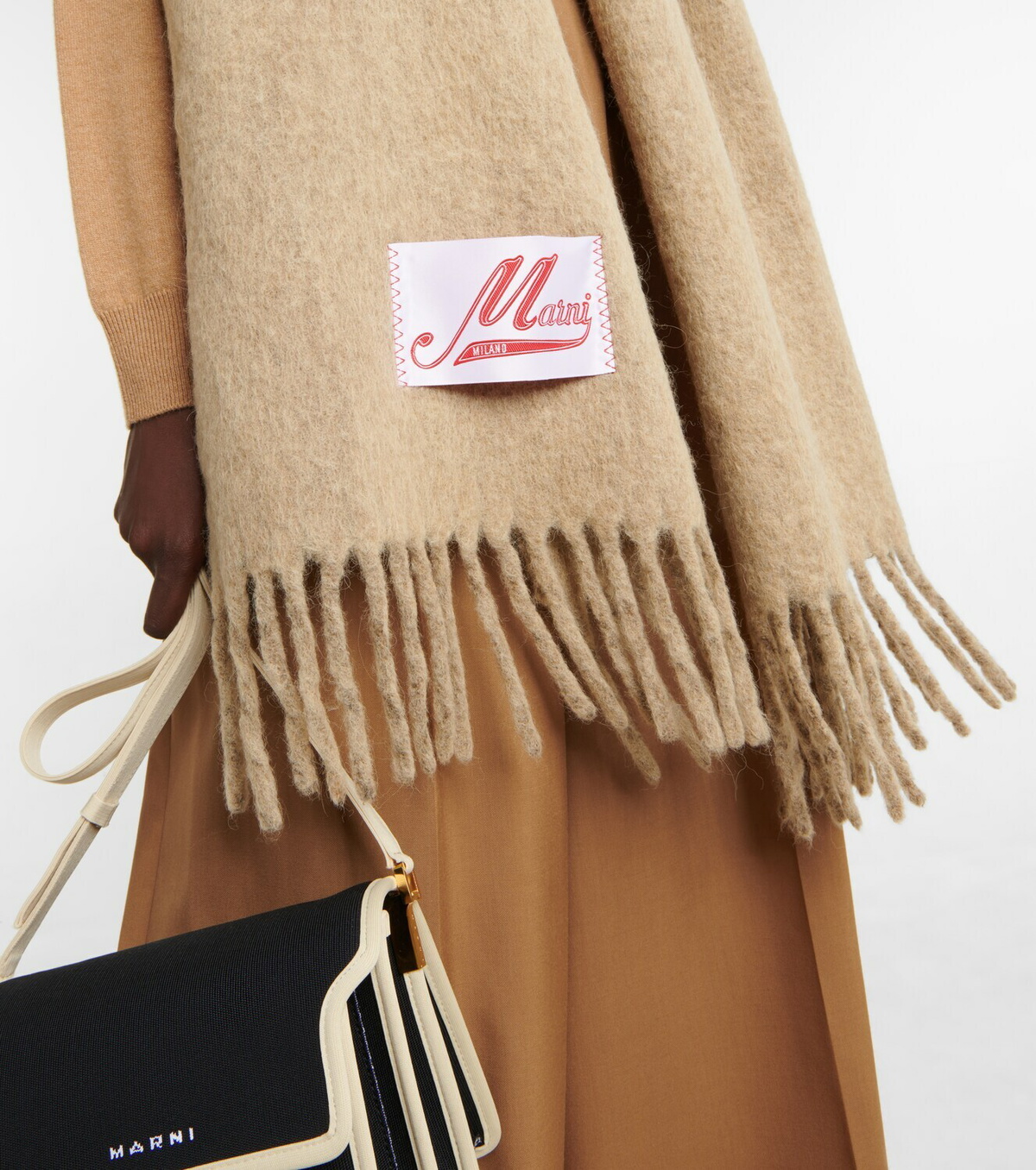 Marni - Alpaca wool-blend scarf Marni
