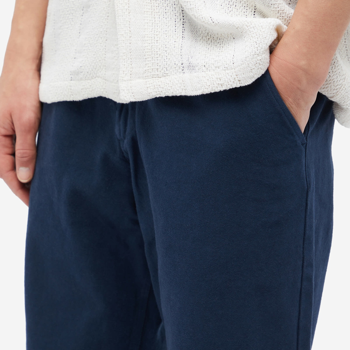 Foret Men's Clay Twill Pants in Navy Foret