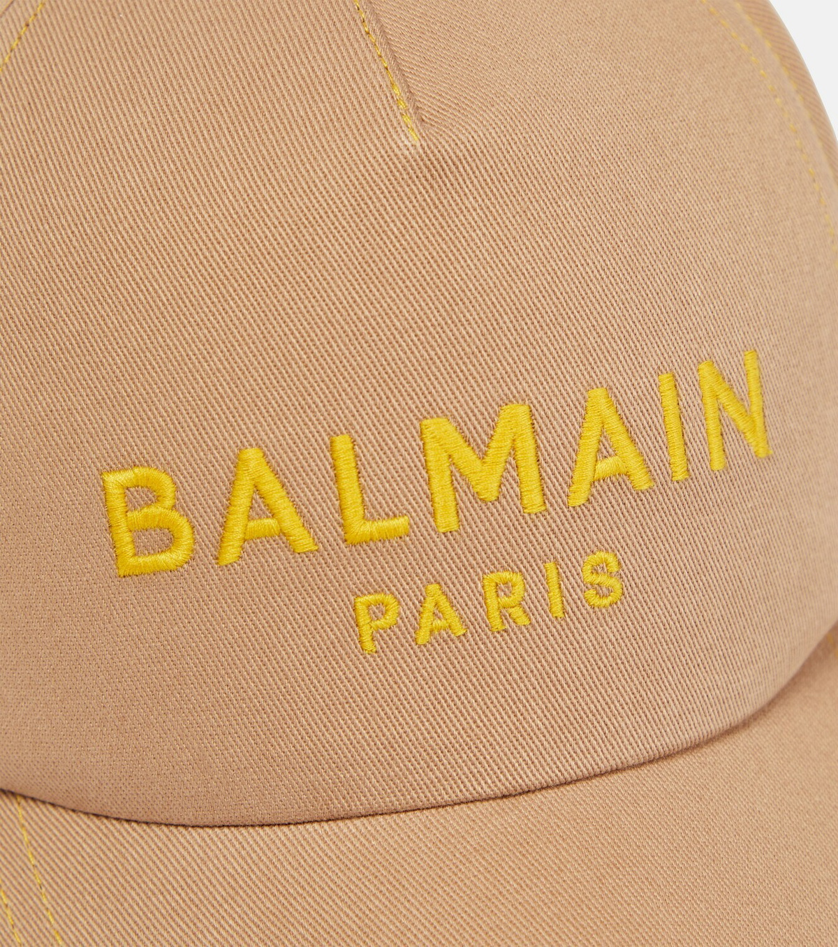 Balmain - Logo cotton baseball cap Balmain