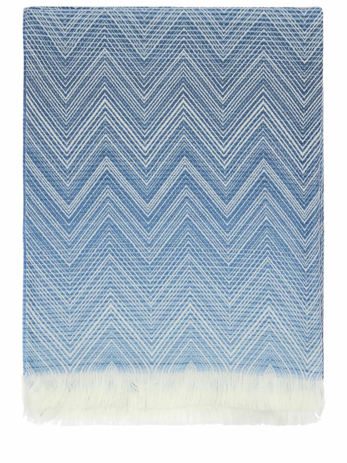 MISSONI HOME Timmy Fringed Wool Throw Missoni Home