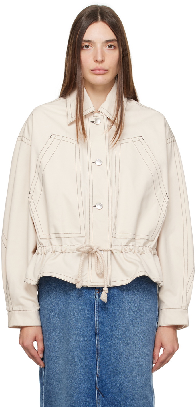 Isabel Marant Etoile Off-White Delly Jacket Isabel Marant Etoile