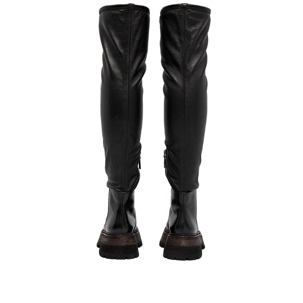 Marsèll Women's Marsell Quadrarmato High Leg Boot in Black Marsèll