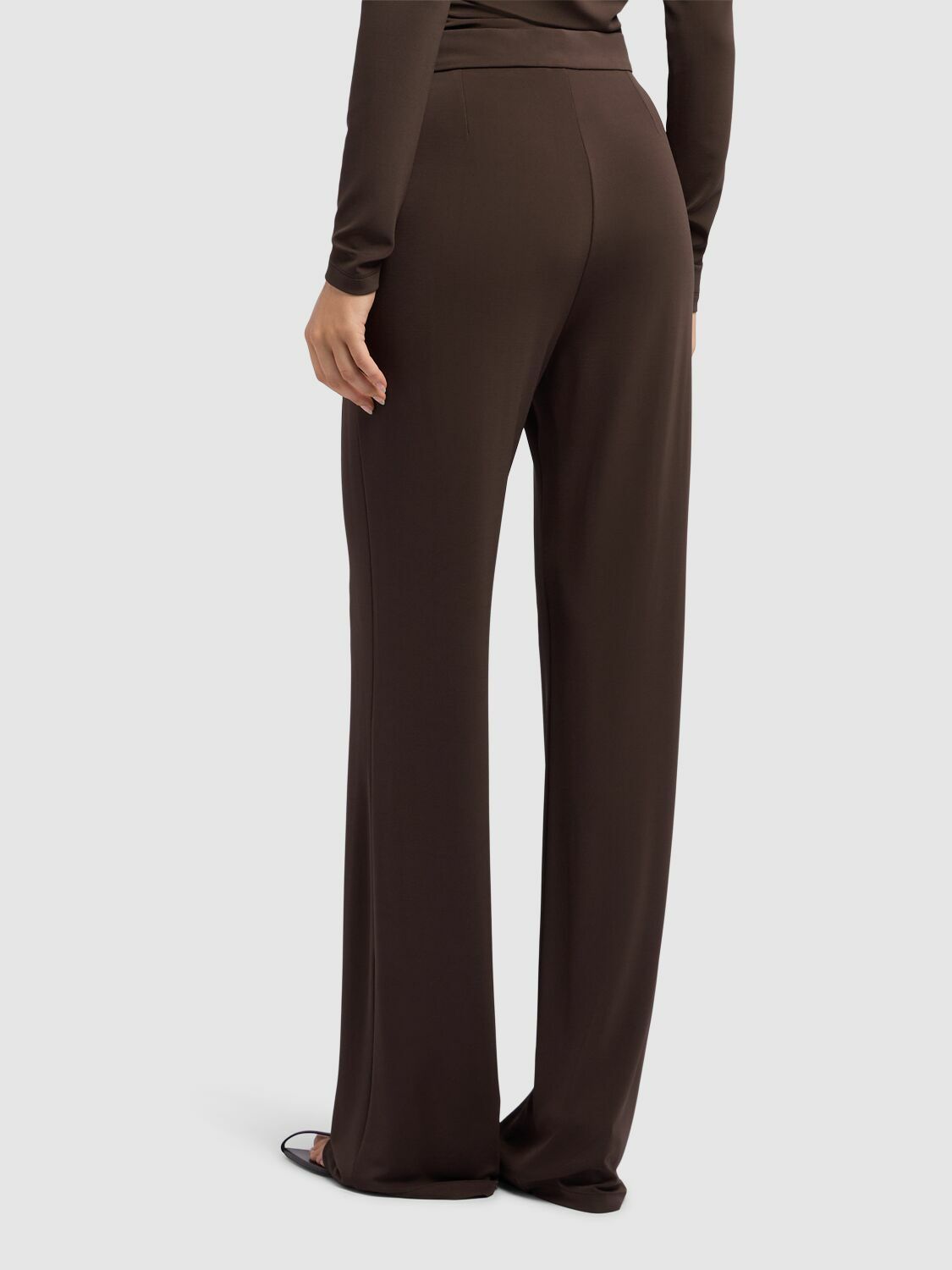 MAX MARA Dinda Crepe Jersey Pants Max Mara
