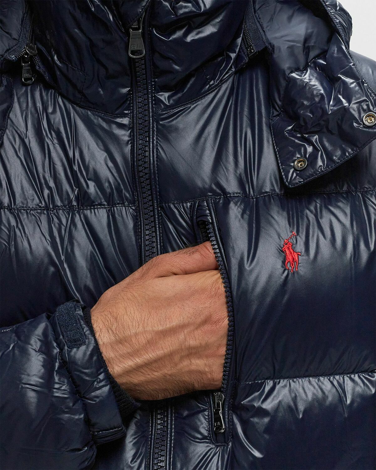 Polo Ralph Lauren Insulated Bomber Blue Down & Puffer Jackets Polo ...