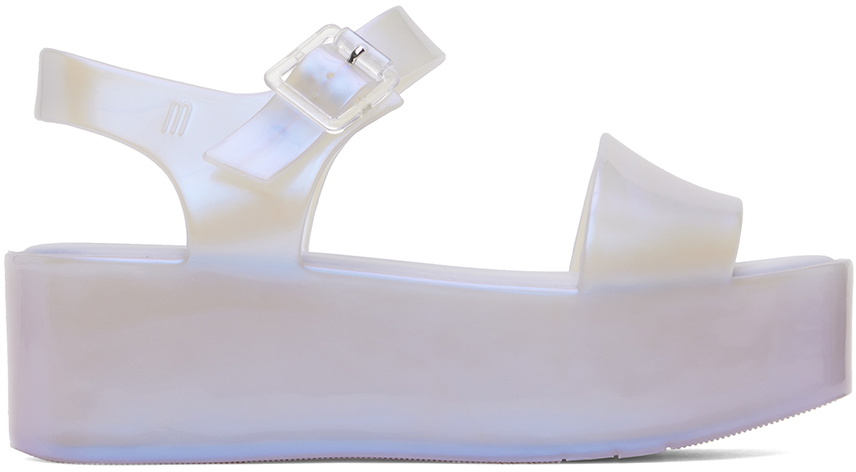 Melissa Purple Mar Platform Sandals Melissa