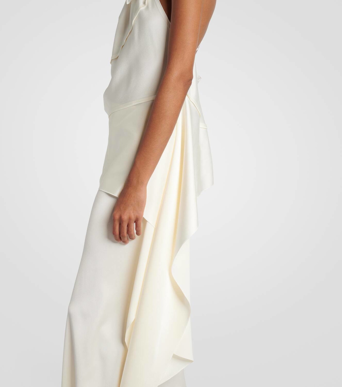 Victoria Beckham Gathered halterneck top Victoria Beckham