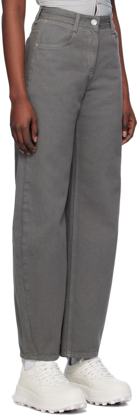 LOW CLASSIC Gray Cocoon Jeans Low Classic