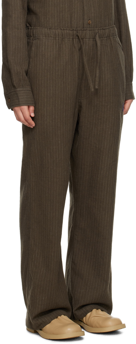 NEEDLES Brown String Work Lounge Pants Needles