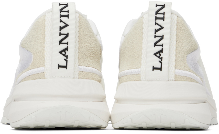 Lanvin White L-I Mesh Sneakers Lanvin