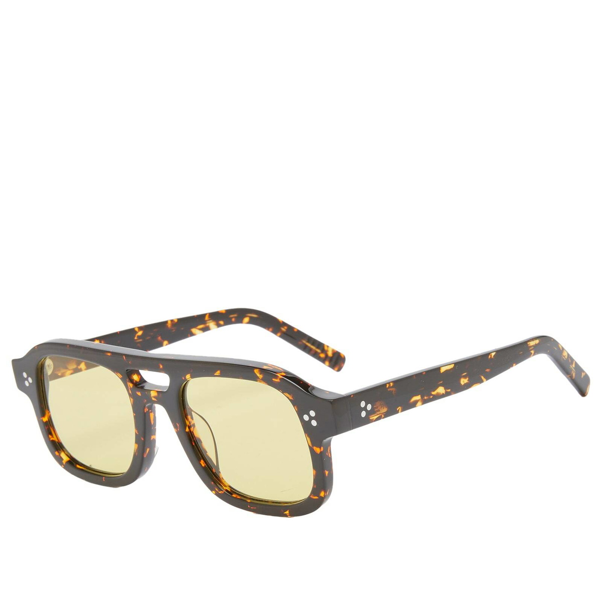 AKILA Dillinger Sunglasses in Tortoise/Yellow AKILA