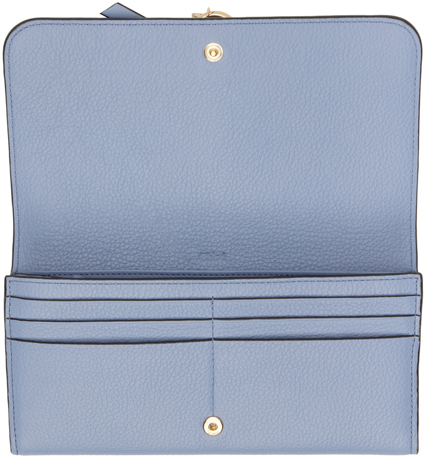 Chloé Blue Alphabet Wallet Chloe
