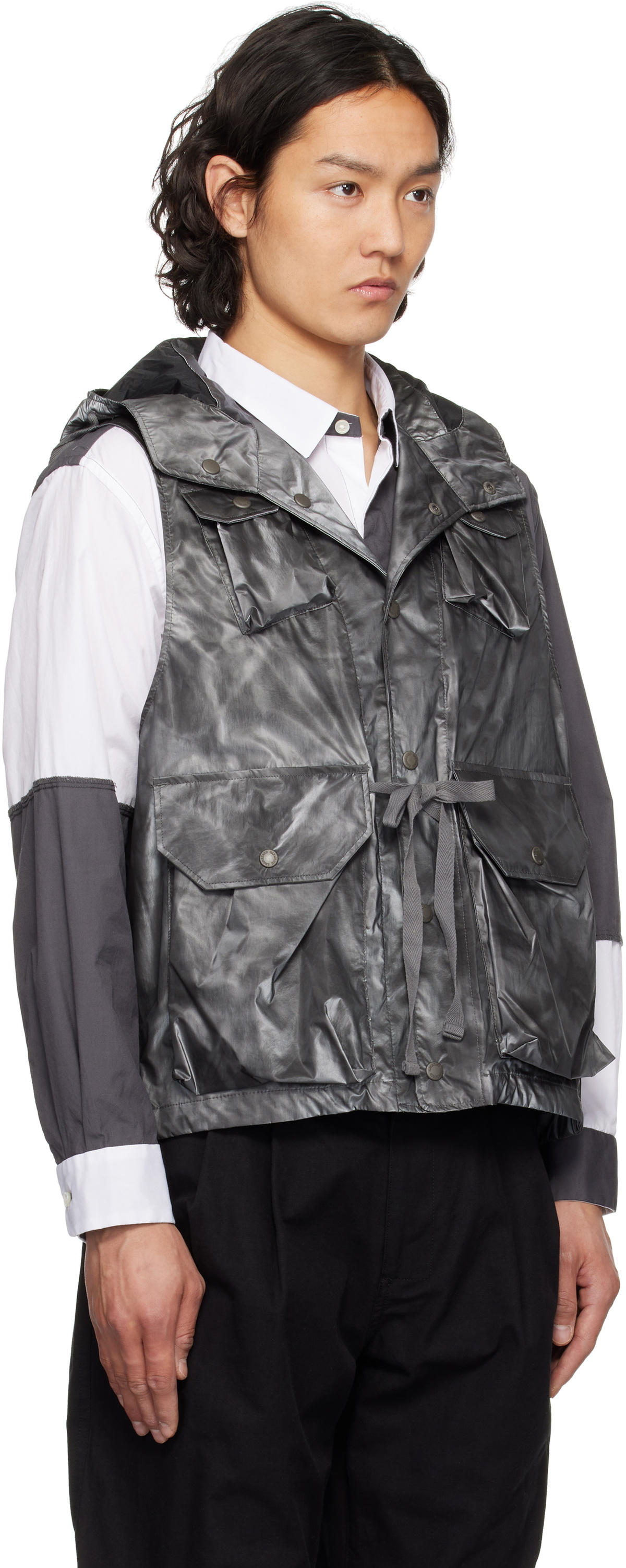 Engineered Garments Gray Field Vest Engineered Garments