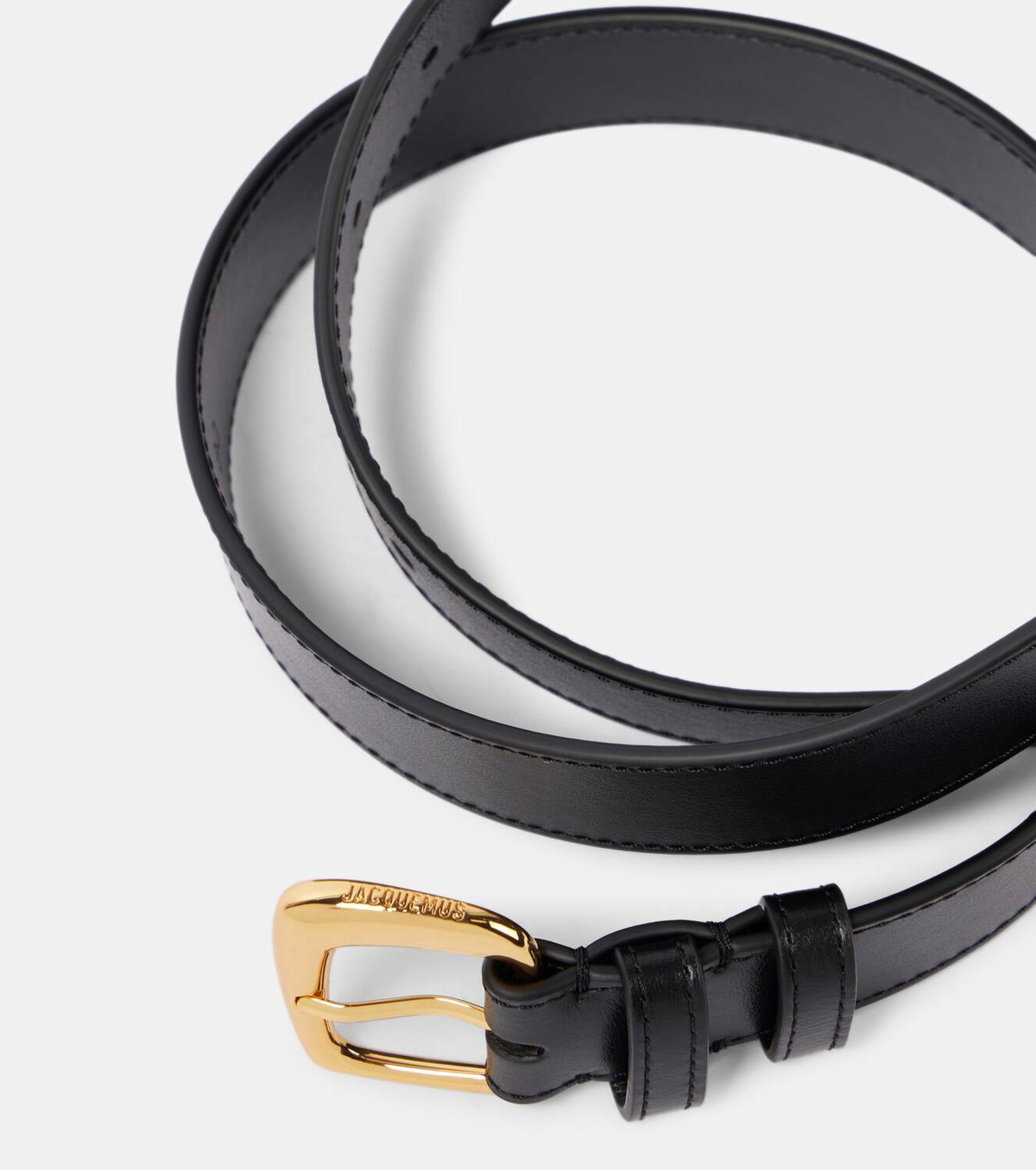 Jacquemus Ovalo leather belt Jacquemus