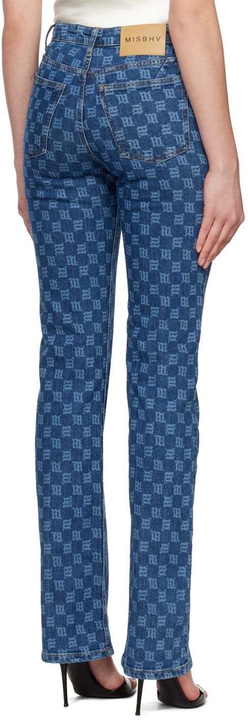 MISBHV Blue Monogram Jeans MISBHV