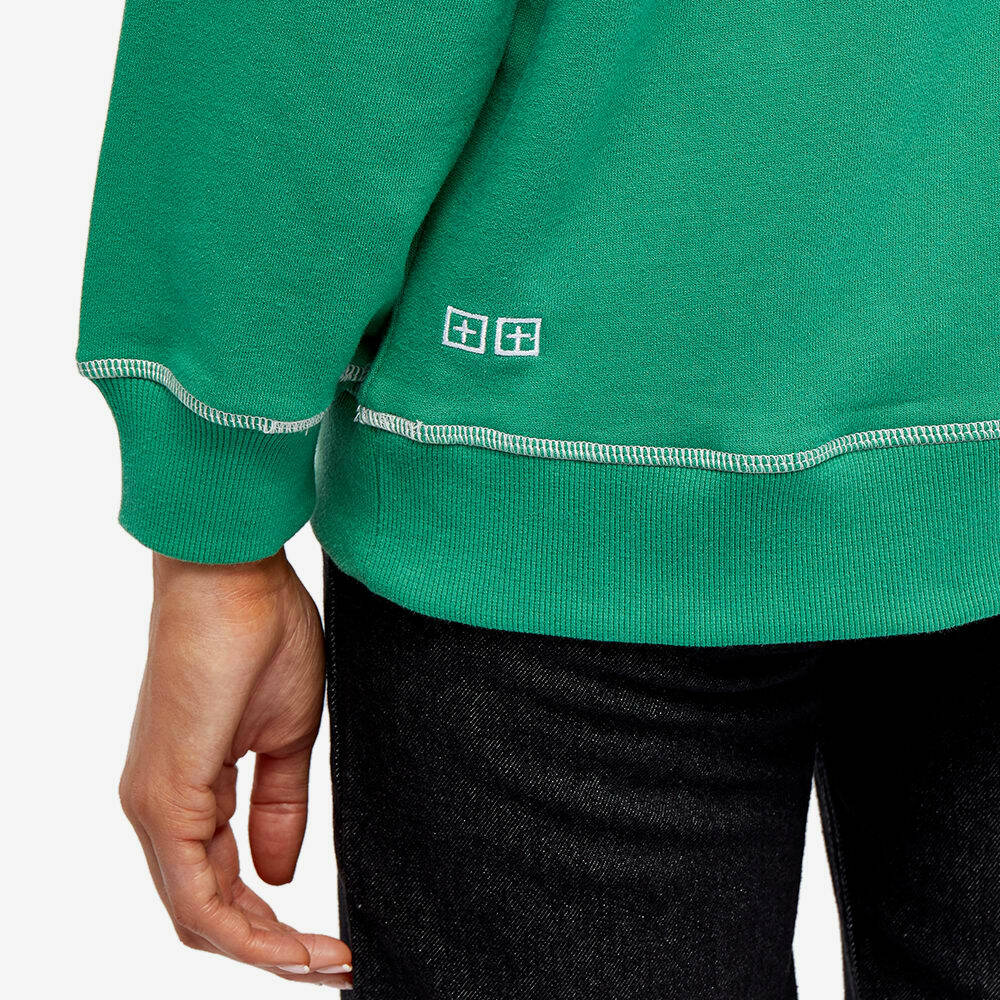 Ksubi Women's Nature Logo Sweat in Green Ksubi
