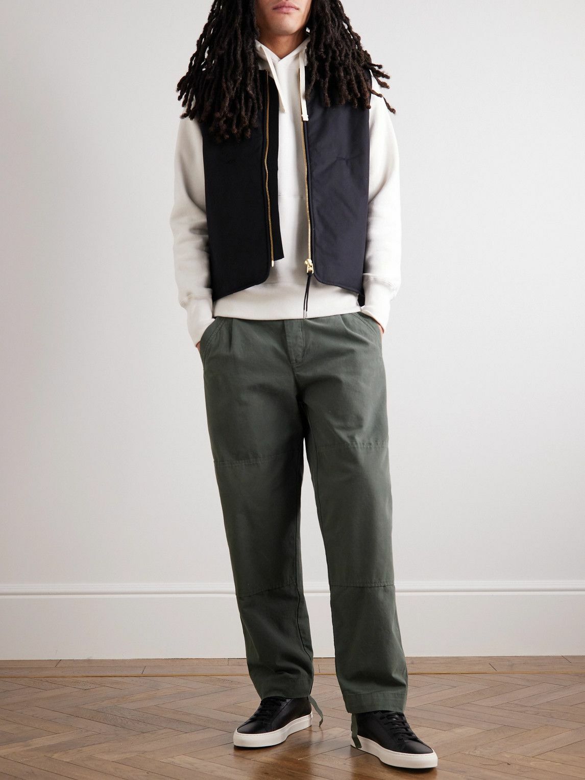 Common Projects - Original Achilles Full-Grain Leather Sneakers - Black ...