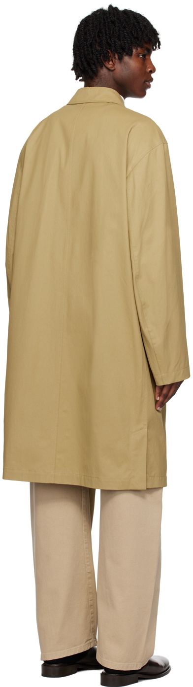 LEMAIRE SSENSE Exclusive Tan Coat Lemaire