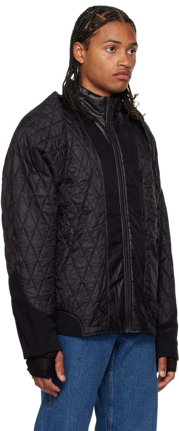 LOW CLASSIC Black Reversible Down Jacket Low Classic