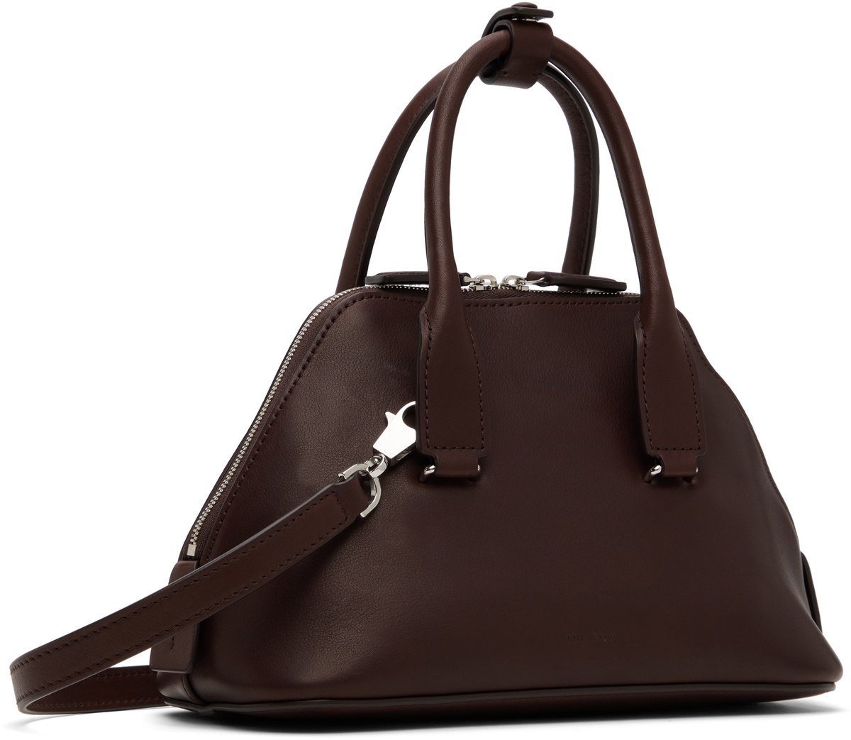 The Row Brown Mini Devon Bag The Row