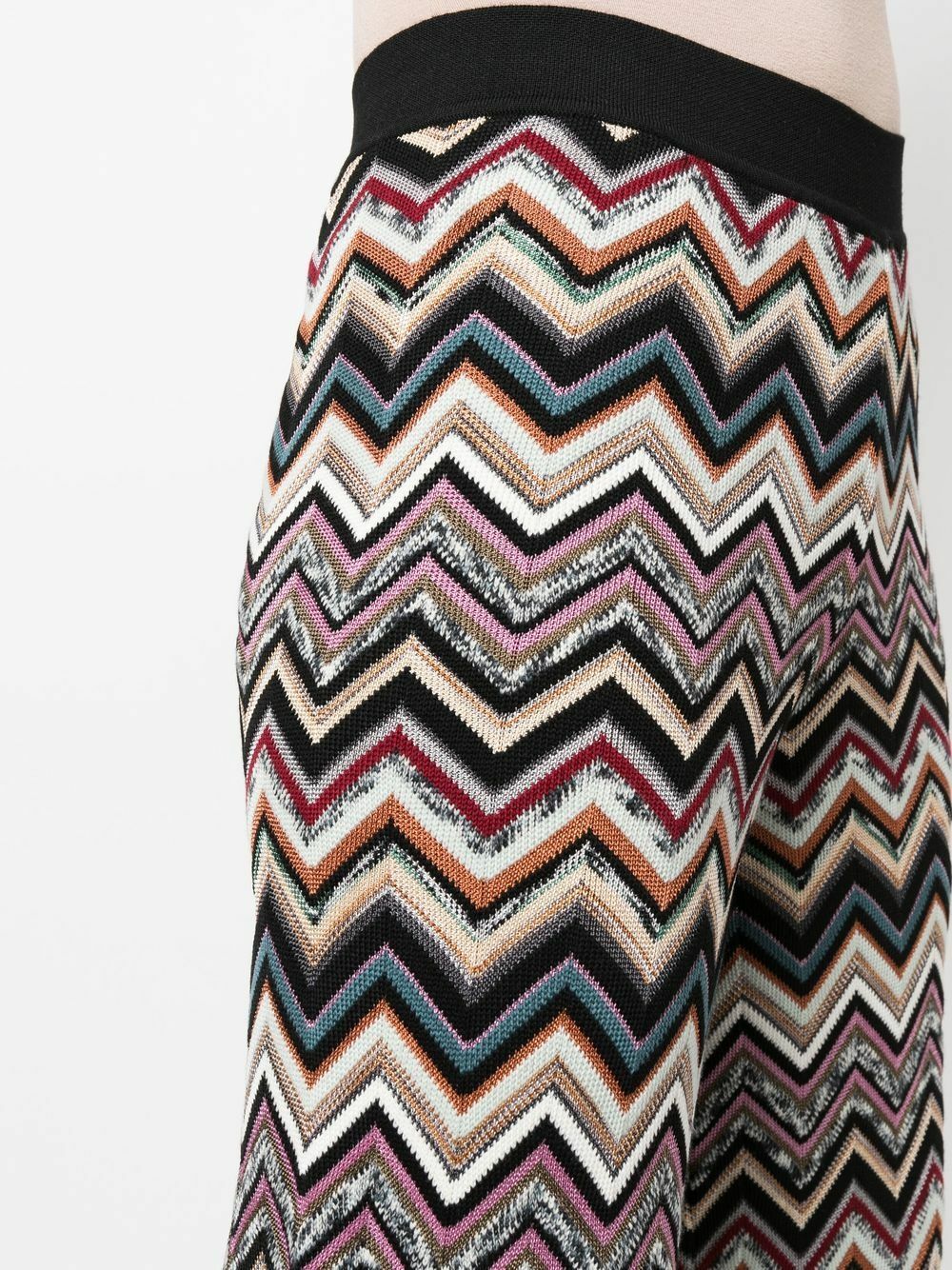 MISSONI - Zig Zag Print Wide Leg Trousers Missoni