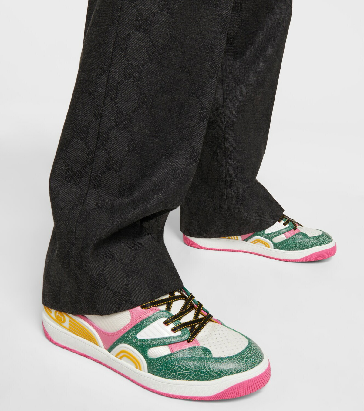 Gucci - Gucci Basket leather sneakers Gucci