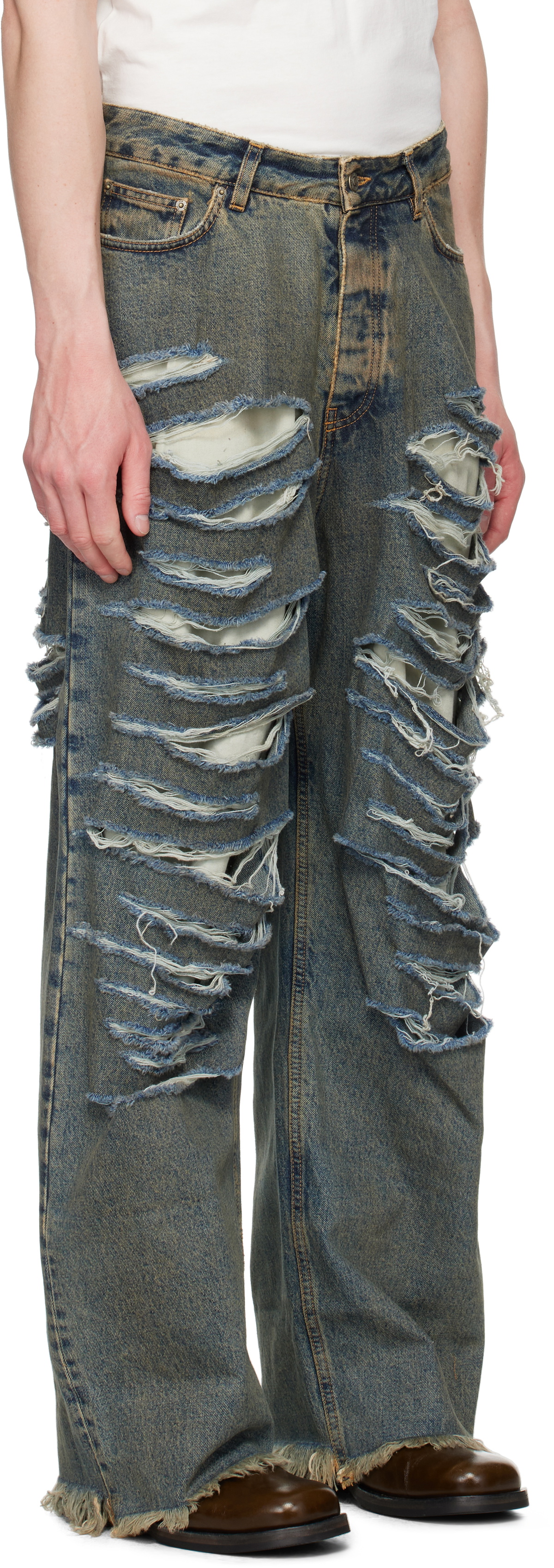 424 Blue Big Daddy Jeans 424