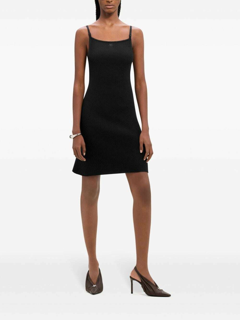 COURRÈGES - Logo Mini Dress Courreges