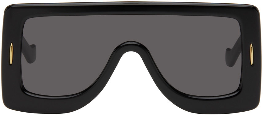 LOEWE Black Anagram Mask Sunglasses Loewe