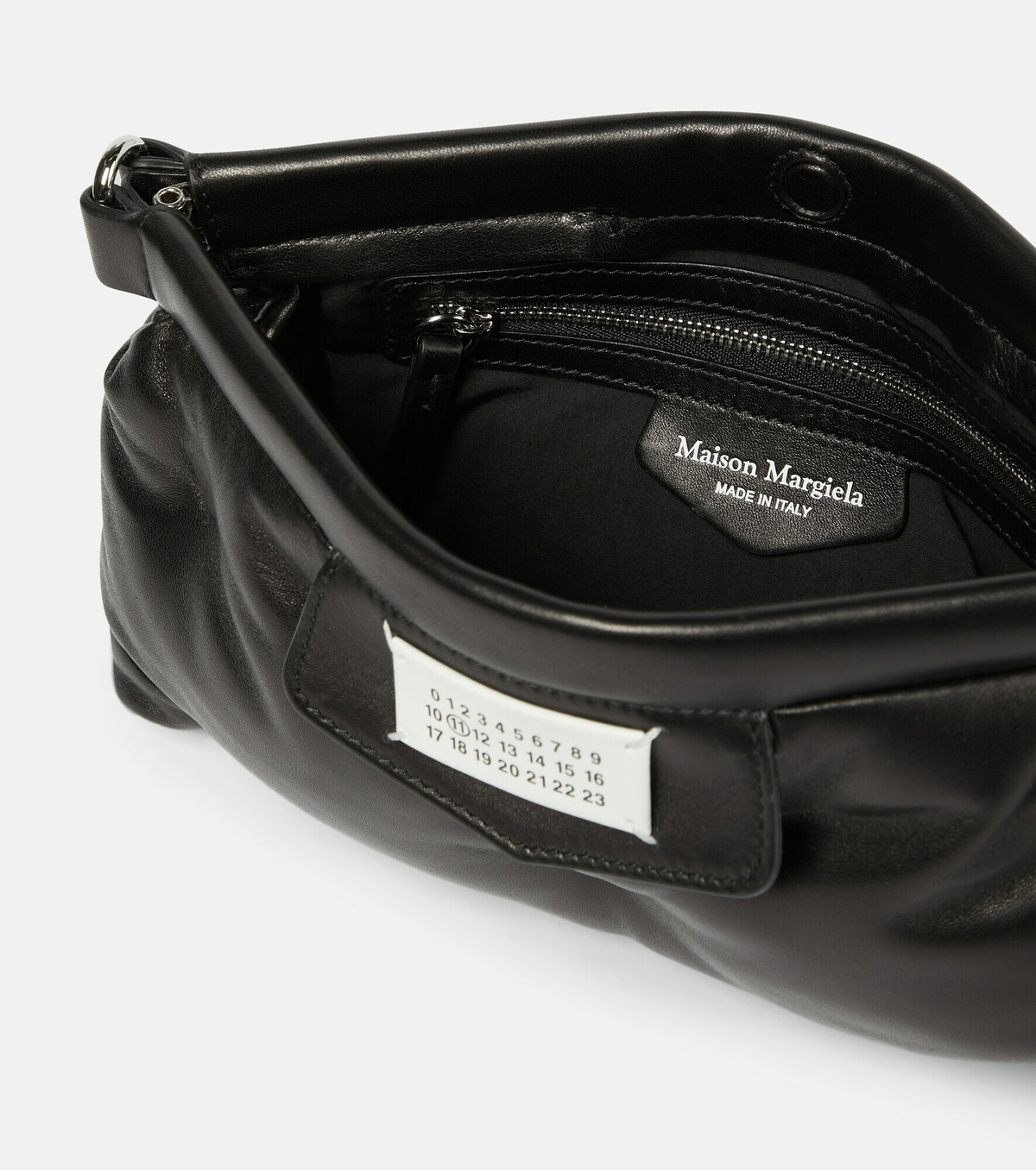 Maison Margiela - Red Carpet Glam Slam leather clutch Maison Margiela