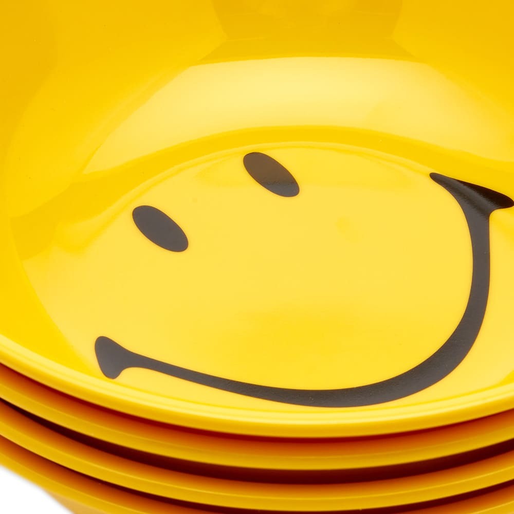 MARKET Men's Smiley Bowl 4 Piece Set in Yellow MARKET
