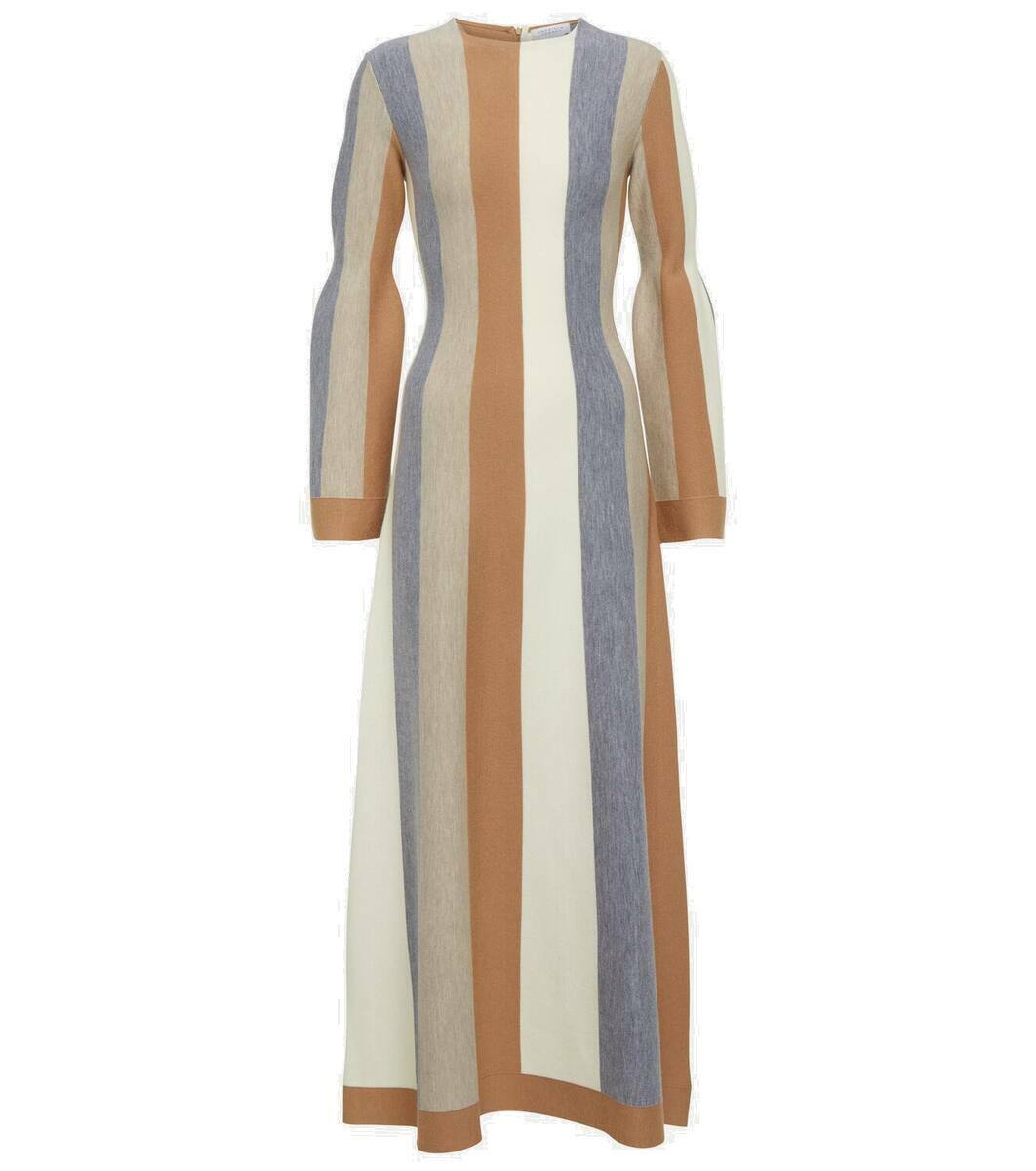 Gabriela Hearst Quinlan wool and cashmere maxi dress Gabriela Hearst