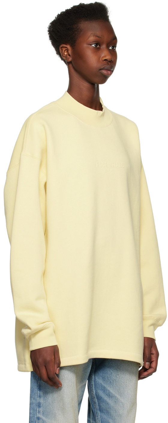 Essentials Yellow Relaxed Sweatshirt Essentials