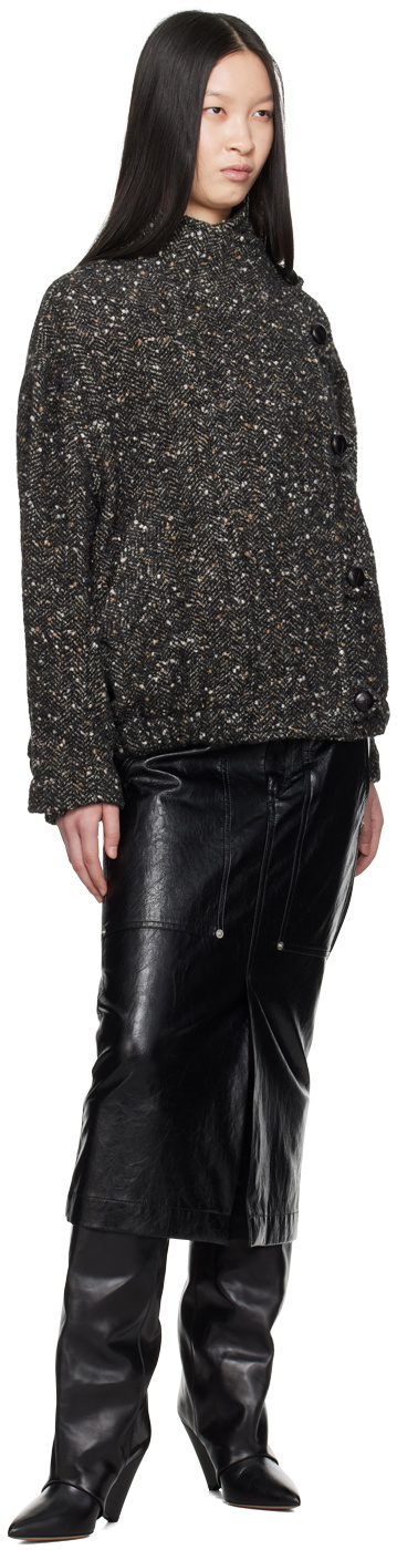 Isabel Marant Etoile Black Hanis Coat Isabel Marant Etoile