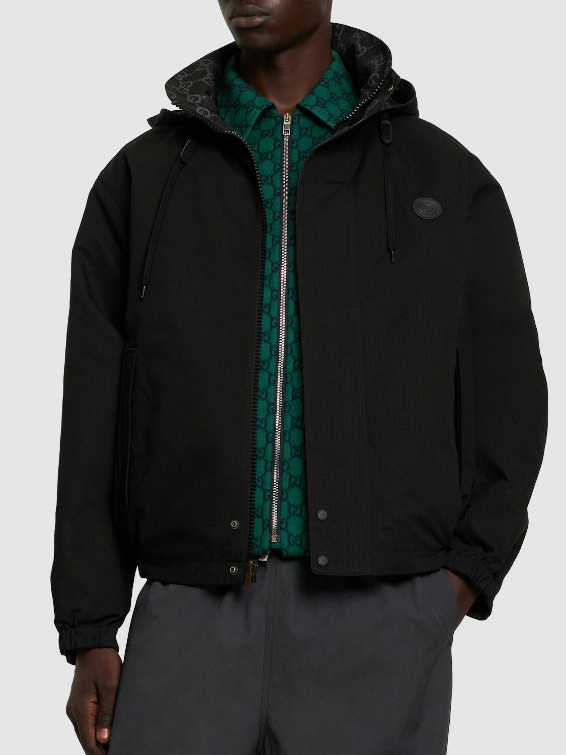GUCCI - Gg Ripstop Tech Jacket Gucci