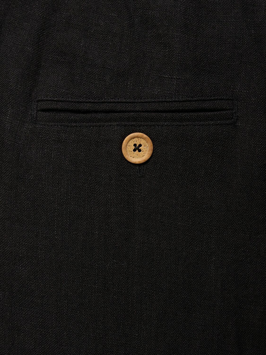 COMMAS Wide Leg Linen Pants Commas