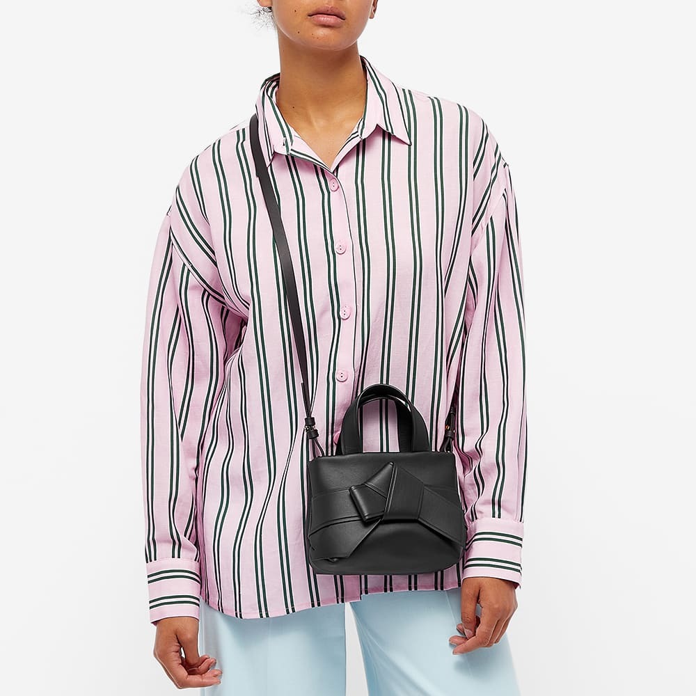 Acne Studios Women's Musubi Tote Micro Bag in Black Acne Studios