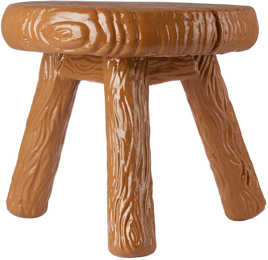 Seletti Brown Studio Job Edition Milk Stool Seletti