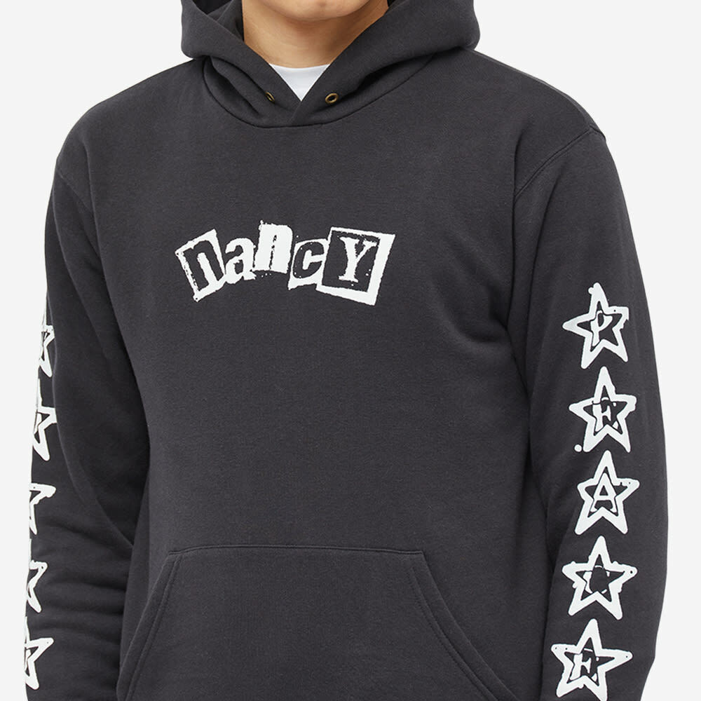 Nancy Men's World Peace Hoody in Black Nancy