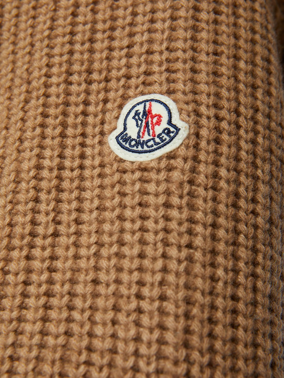 MONCLER - Tricot Wool Blend Cardigan Moncler