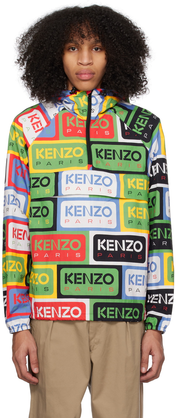 Kenzo Multicolor Kenzo Paris Labels Jacket Kenzo